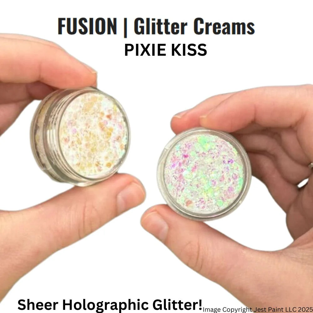 Fusion non smear Glitter cream- Pixies Kiss 10ml – The Face Paint Store