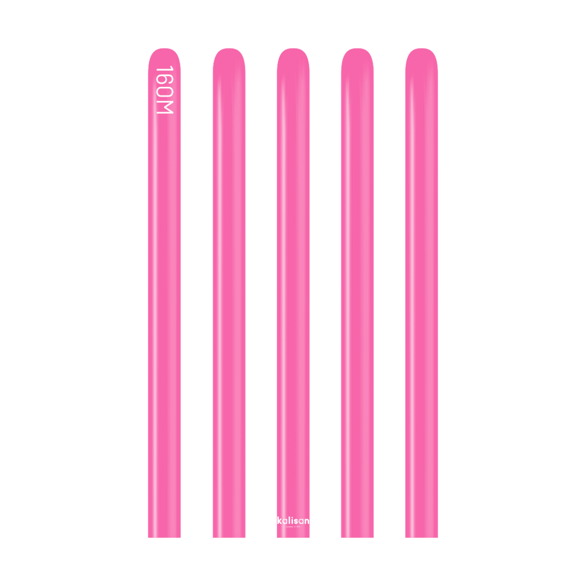 Kalisan 160 twisting balloons Fuchsia- Pack of 100 – The Face Paint Store