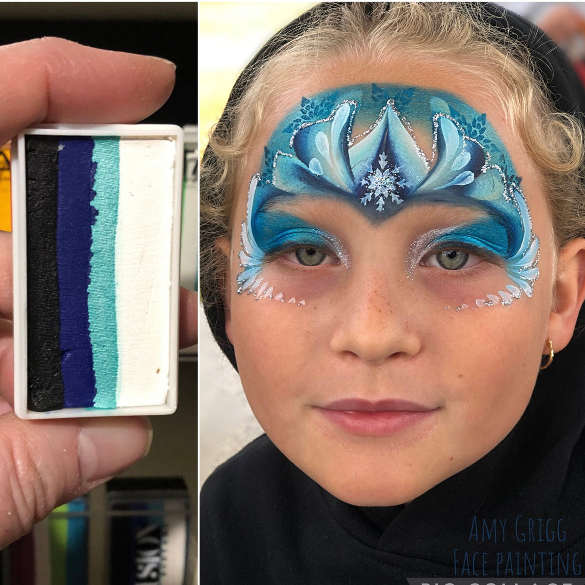 Amy's Collection- One Stroke Rainbow Cake- Sonja 30g – The Face Paint Store