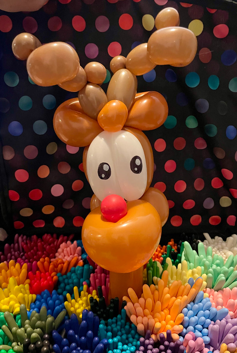 DTX (Sempertex) 260 Modelling Balloons Sunset Orange (more of a warm b ...