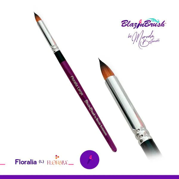 Blazin Face Painting Brush by Marcela Bustamante | Floralia Large – The ...