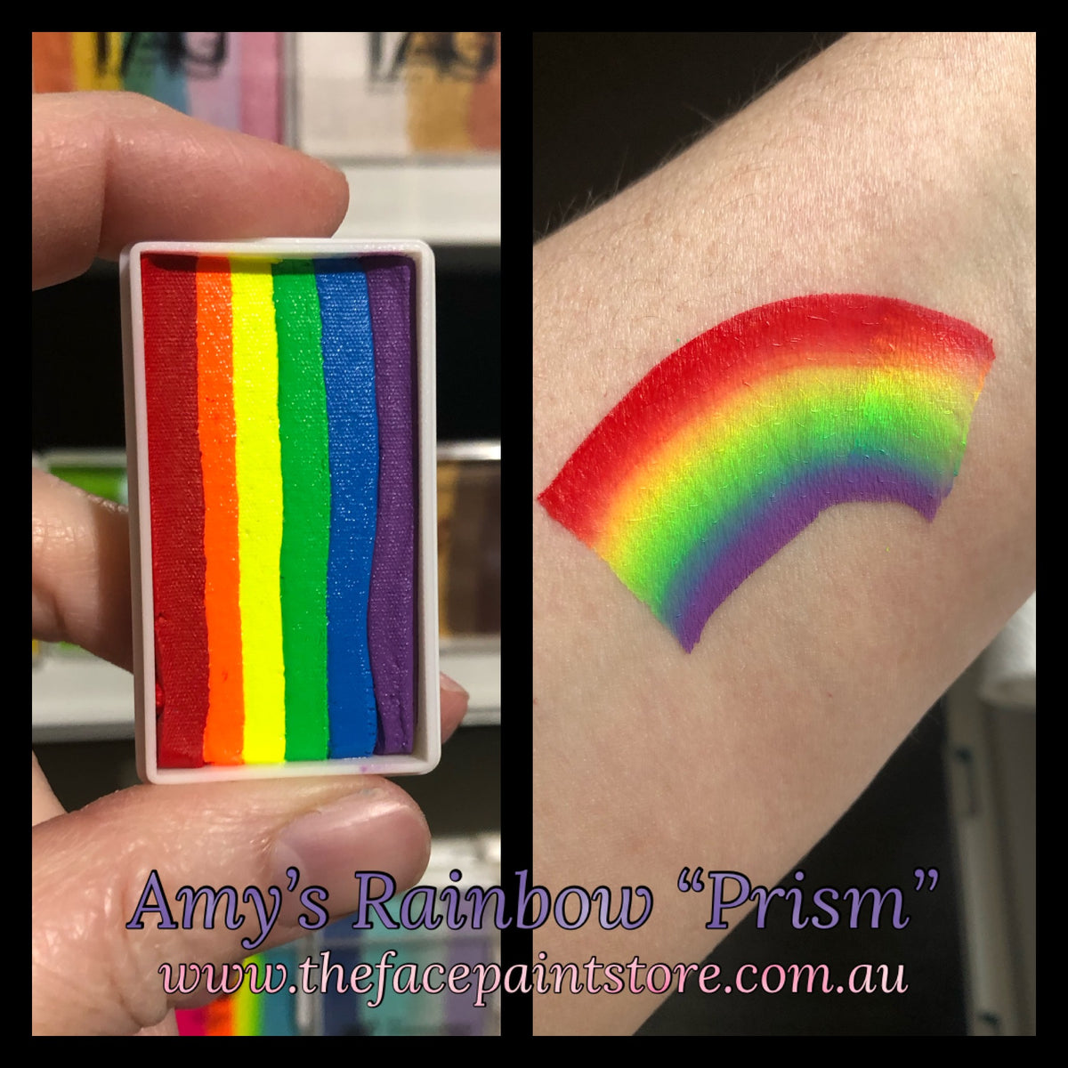 Amy's Collection One Stroke Rainbow Cake- Amys Rainbow “prism” BESTSEL ...