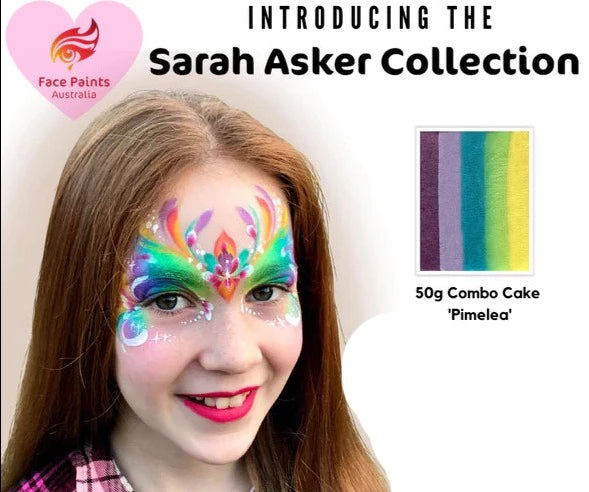 Face Paint Australia Rainbow Cake- Pimelea by Sarah Asker 50g – The ...