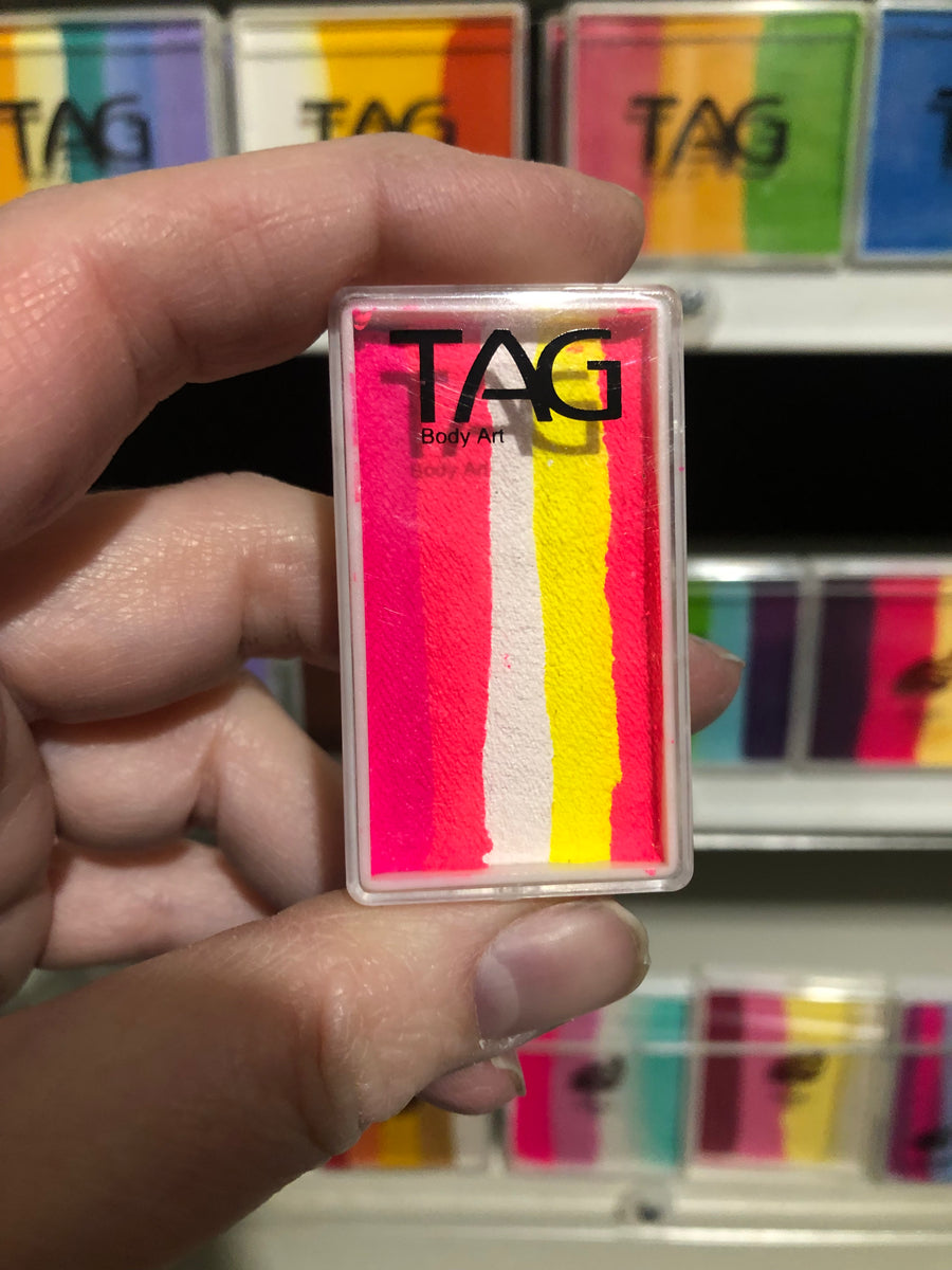 TAG One Stroke Rainbow Cake 30g- Flamingo – The Face Paint Store