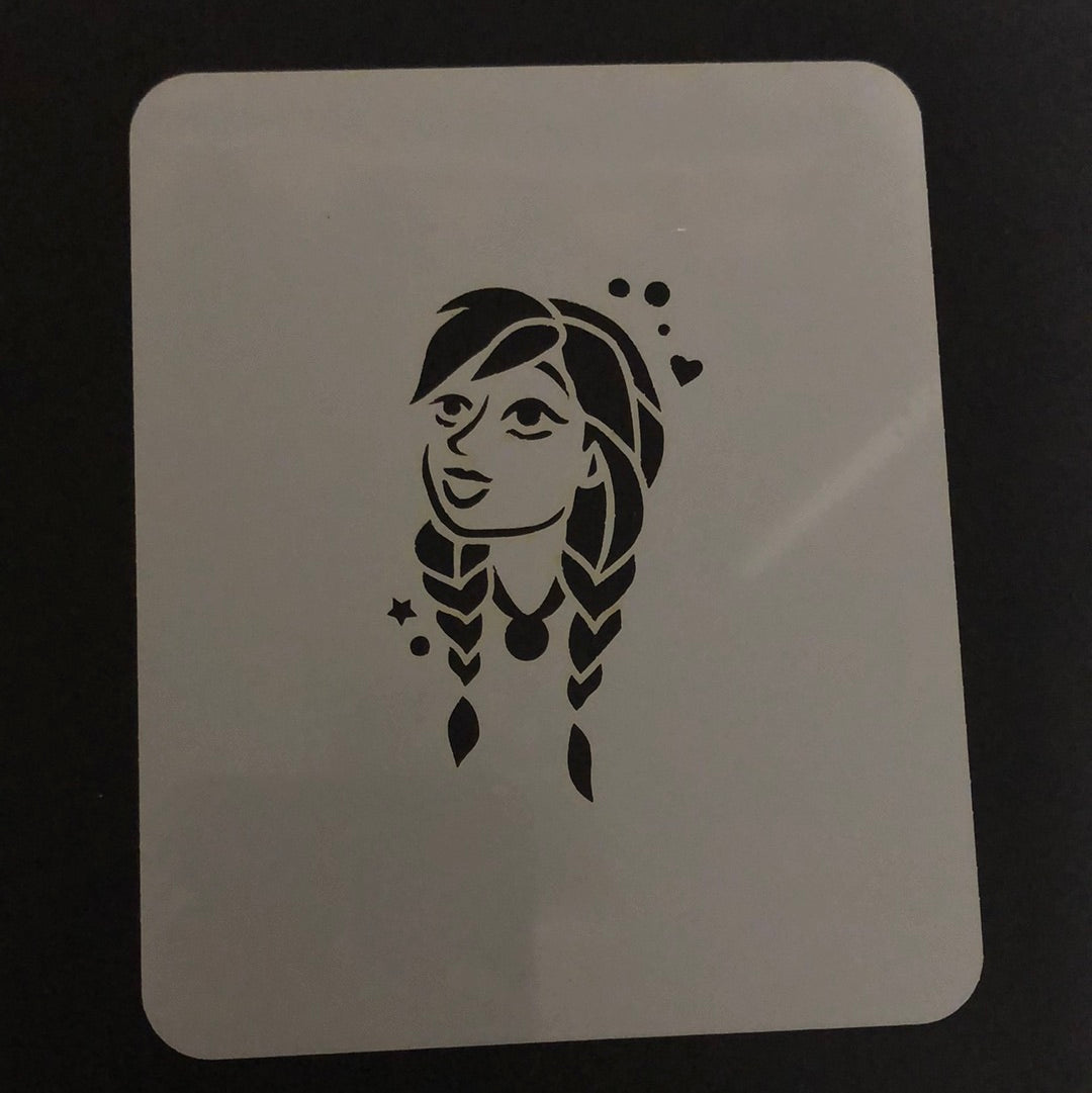TT Face Painting Stencils Anna – The Face Paint Store